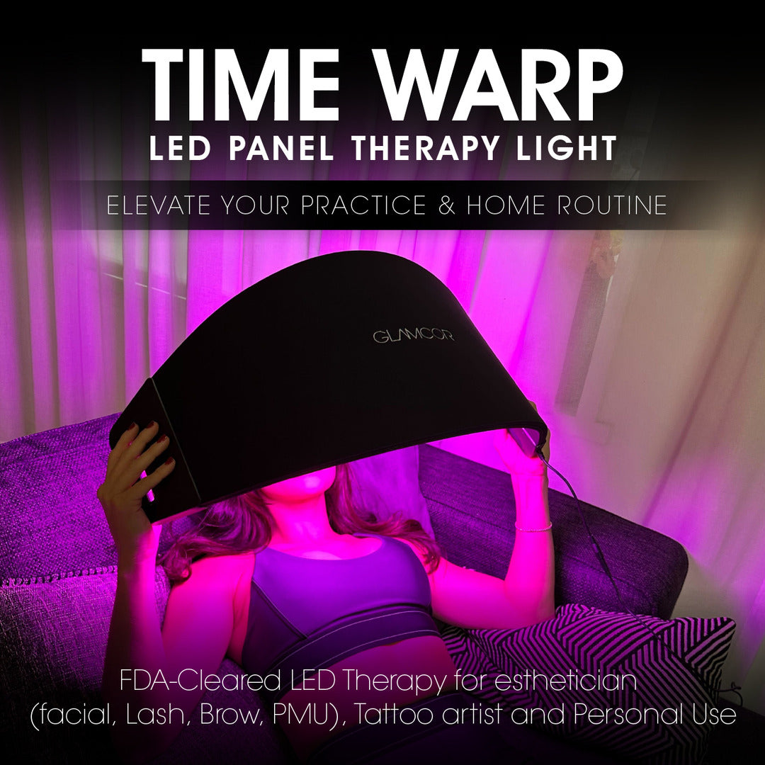 GLAMCOR | TIME WARP TIME WARP LED Panel Therapy Light – Professional ...