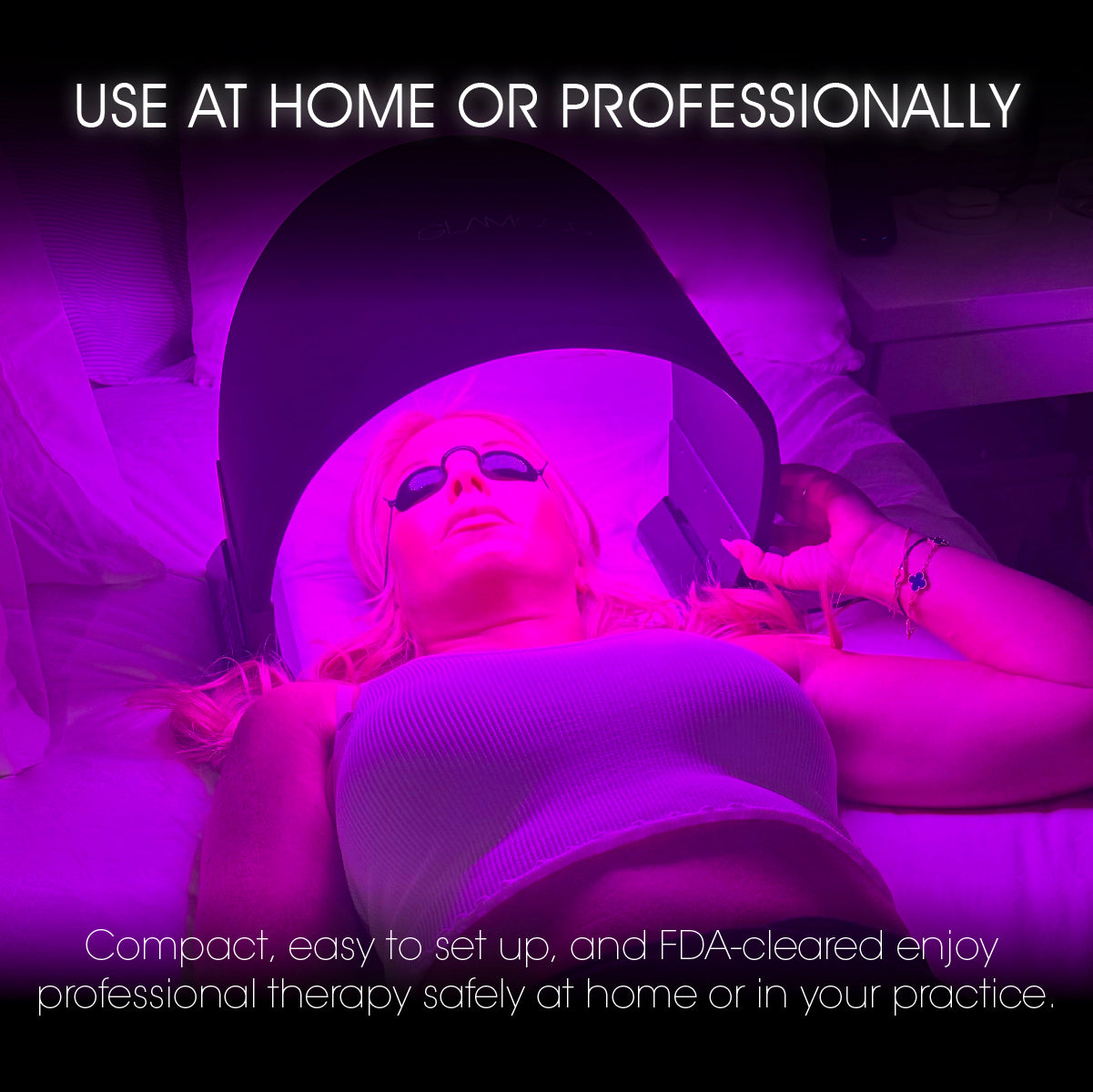 GLAMCOR | TIME WARP TIME WARP LED Panel Therapy Light – Professional ...