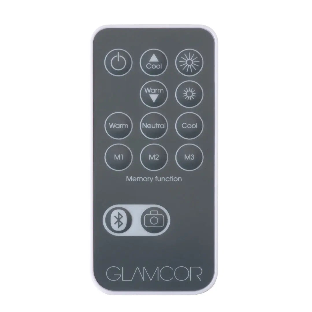 GLAMCOR Bluetooth Remote – Compatible with MULTIMEDIA X, GALILEO, SUNRISE