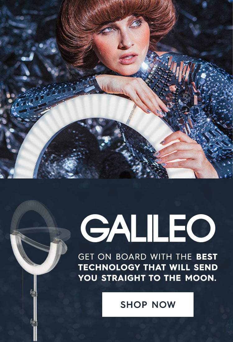GLAMCOR | GALILEO LED Pro Ring Light Kit | Brightest LED Ring Light