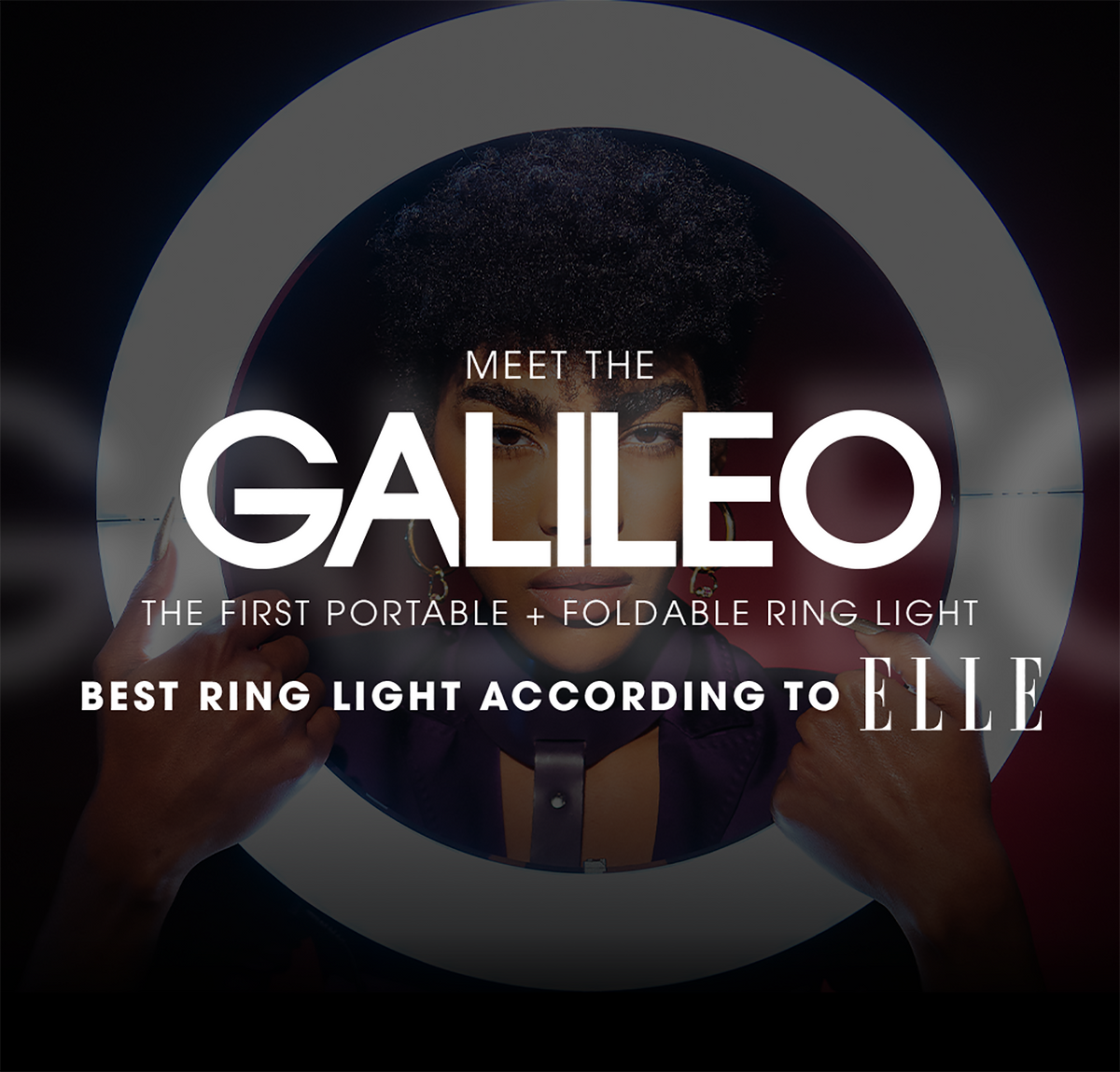 GLAMCOR | GALILEO LED Pro Ring Light Kit | Brightest Tool for Content ...