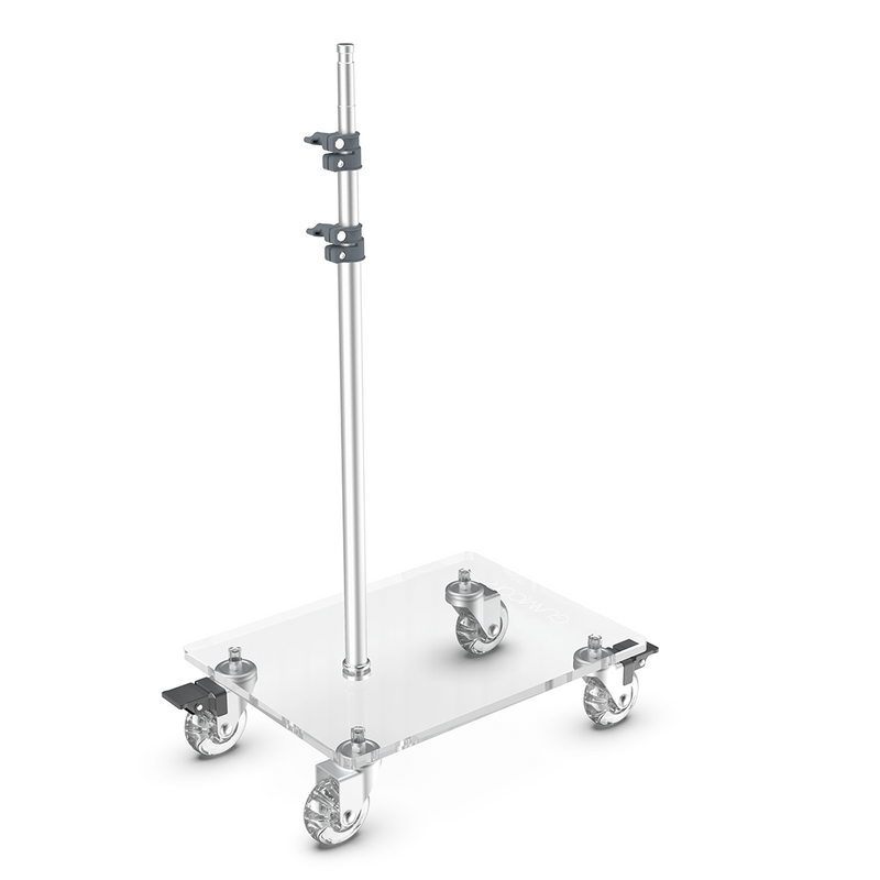 Glamcor Rolling Flat Base Stand | Mobile and Space-Saving Solution for ...