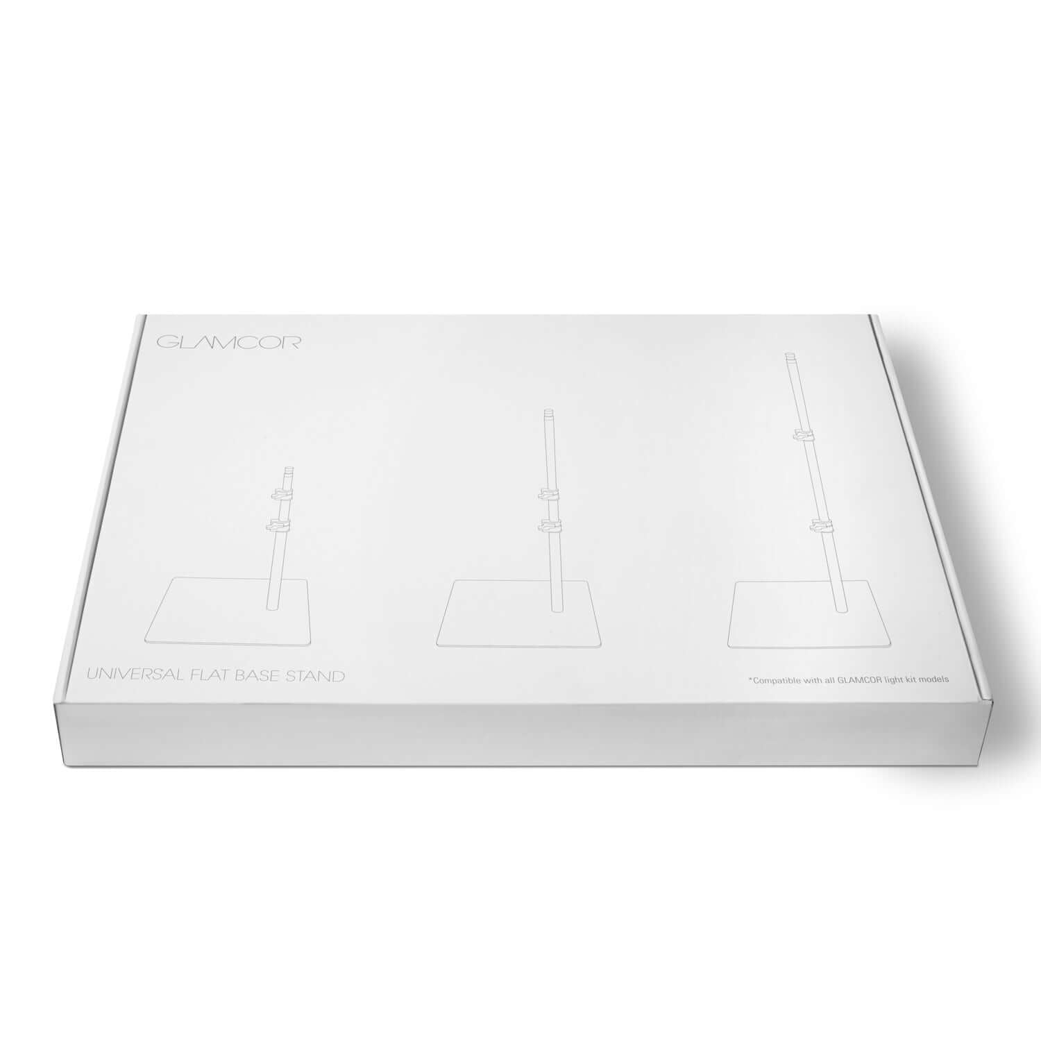 GLAMCOR Universal Flat Base Stand | Space-Saving Solution for Studios ...