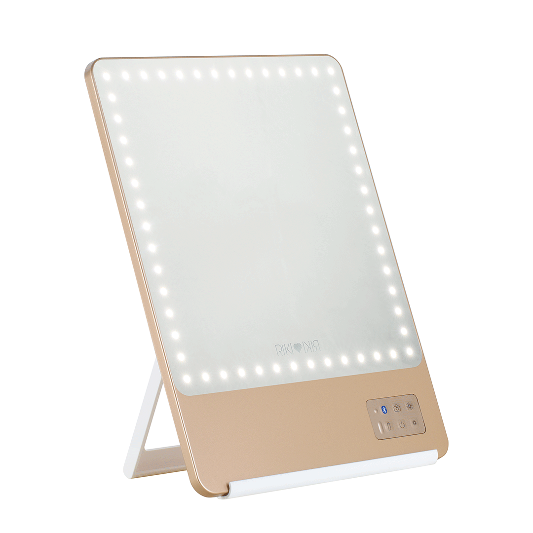 RIKI SKINNY| Best Lighted Makeup Vanity Mirror with Selfie Function