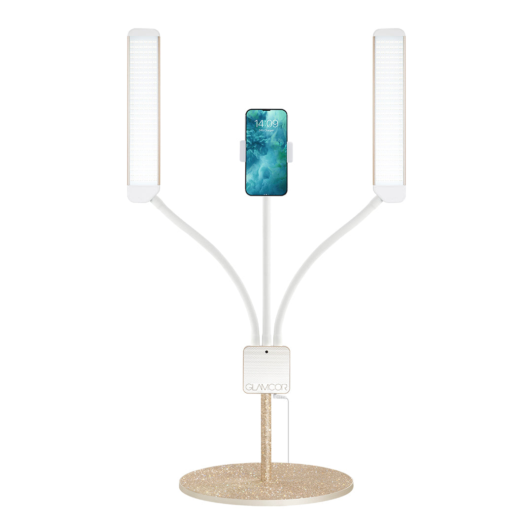 GLAMCOR | SPARKLE Round Acrylic Table Base – Stylish Accessory for ...