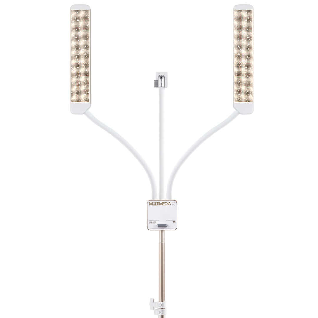 SPARKLE MULTIMEDIA X Pro Kit | Selfie & Social Media LED Lighting | GLAMCOR