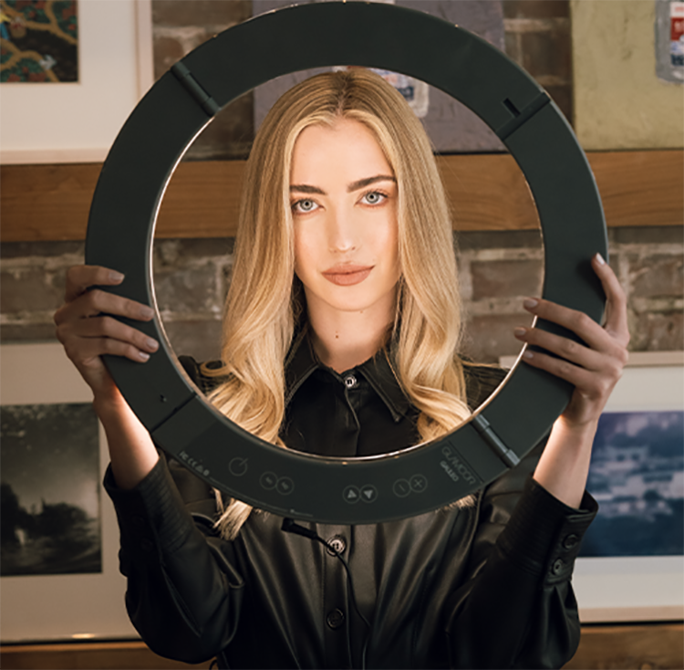 GLAMCOR | GALILEO LED Pro Ring Light Kit | Brightest Tool for Content ...