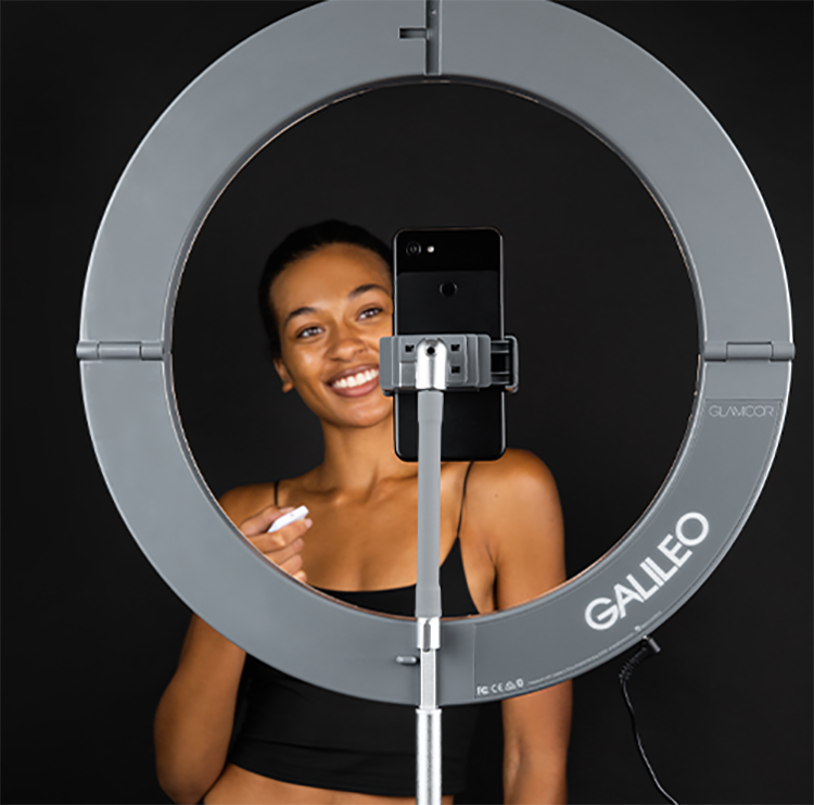 GLAMCOR | GALILEO LED Pro Ring Light Kit | Brightest Tool for Content ...