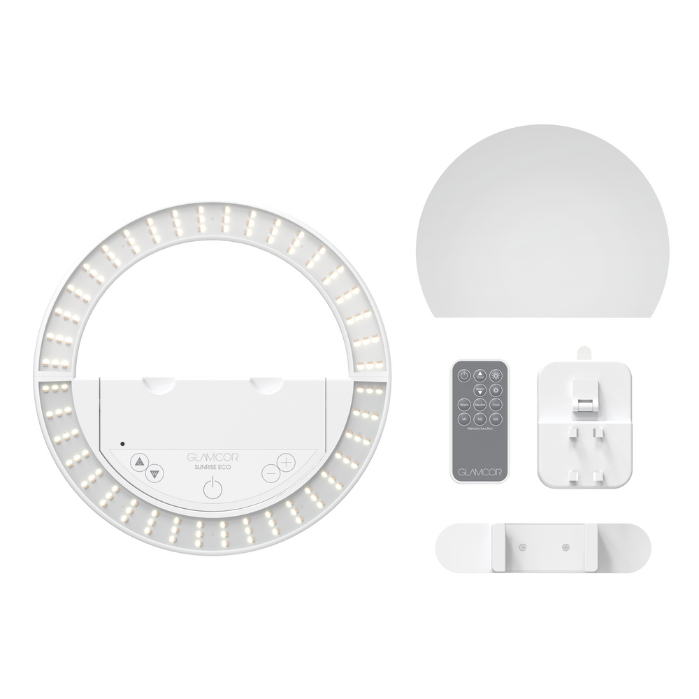 Top Rated Foldable Ring Light Kit w/ Stand & Phone Clip | SUNRISE