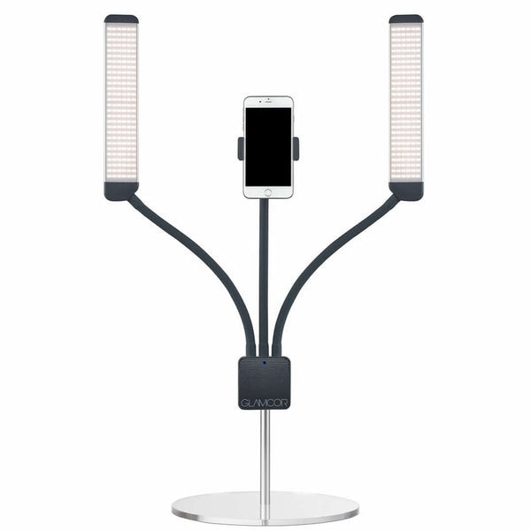 GLAMCOR | Round Acrylic Table Base for Light Kits | Versatile Lighting ...