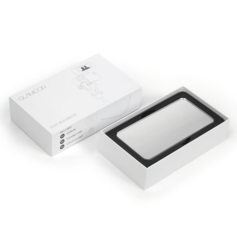 GLAMCOR Rear View Mirror - Essential Tool for Content Creators