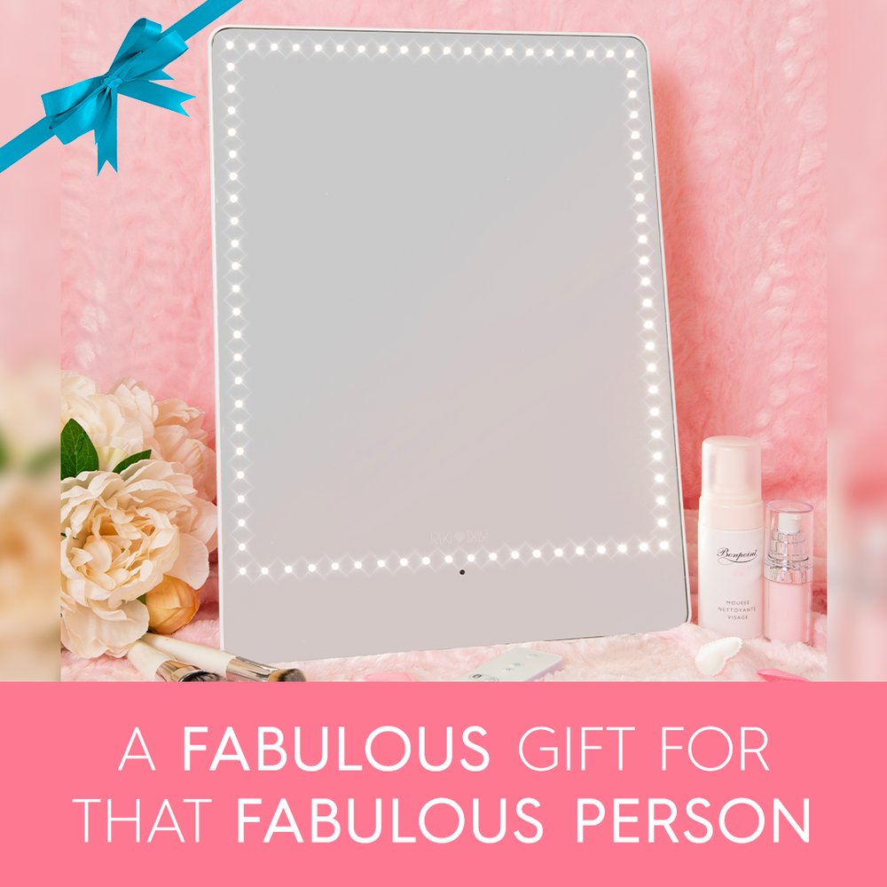 RIKI PRETTY LED Vanity Mirror: Perfect Lighting & Bluetooth for Content ...